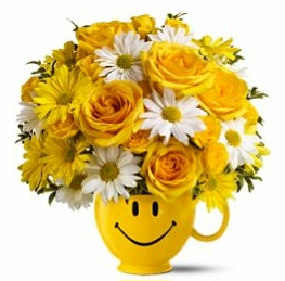 Teleflora's Be Happy® Bouquet | Grande Flowers